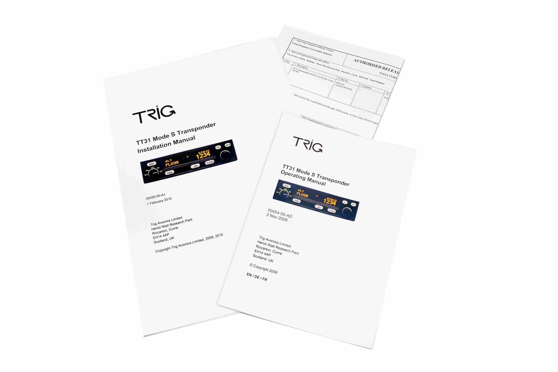 Trig Transponder TT31 inkl. Installation-Kit | 25716